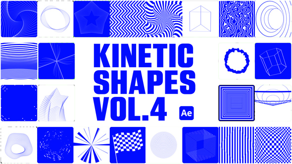Kinetic Shapes 4, After Effects Project Files | VideoHive