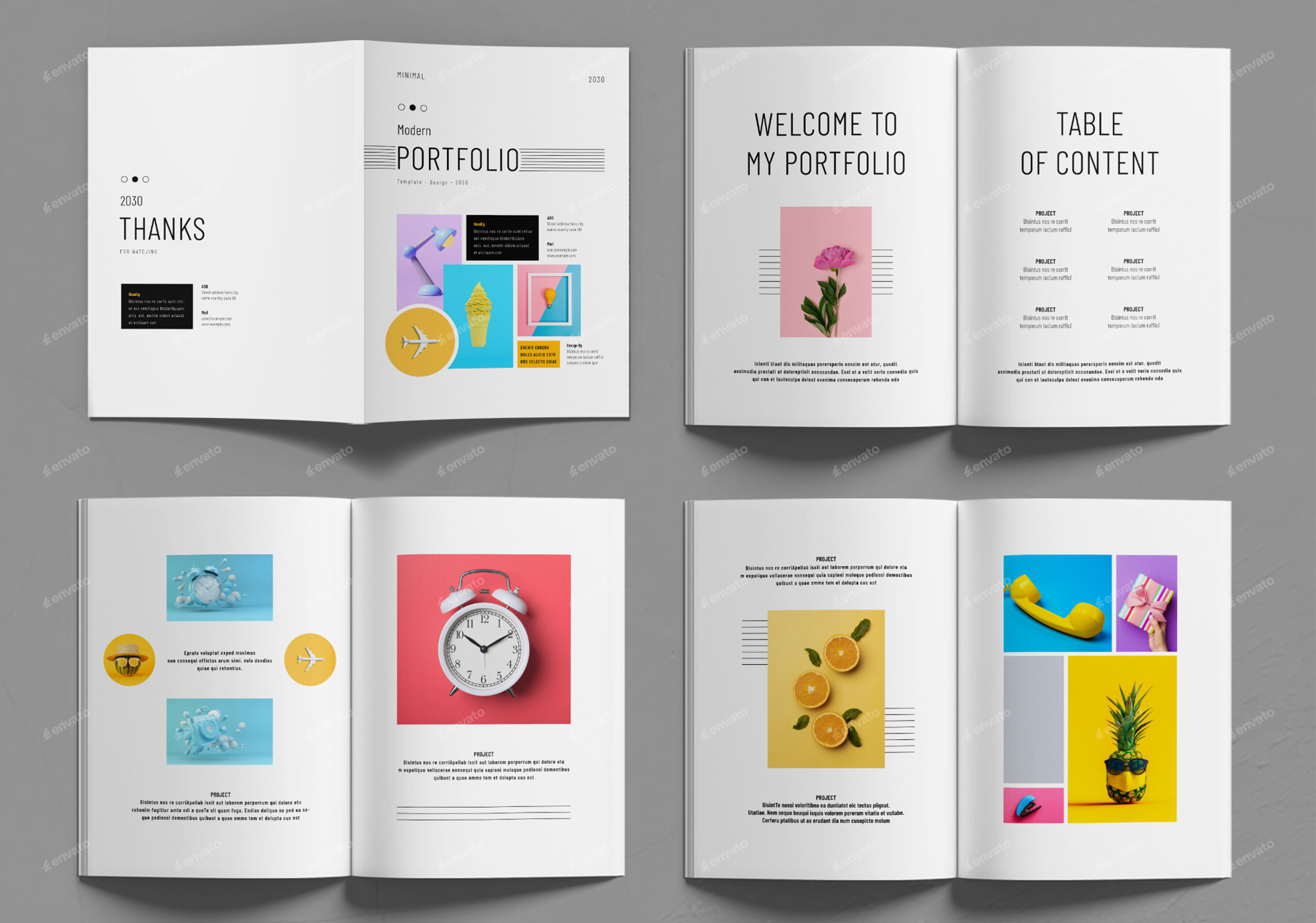 Portfolio Layout Design, Print Templates | GraphicRiver