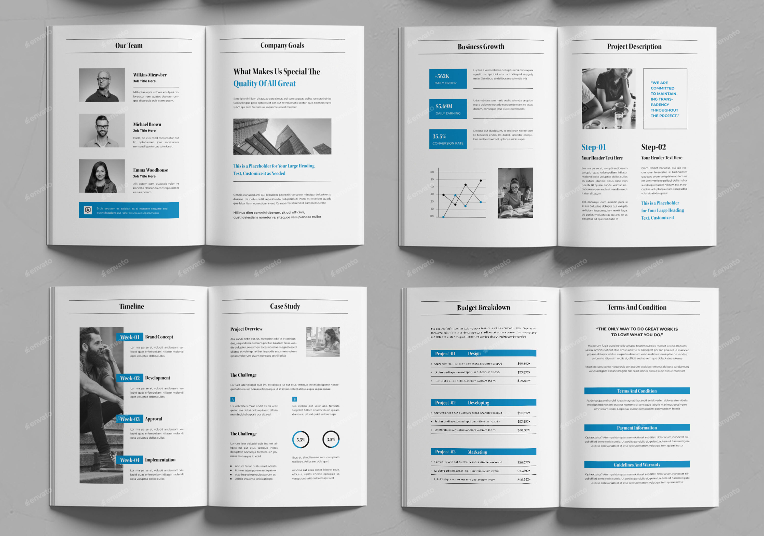 Project Proposal Template, Print Templates | GraphicRiver