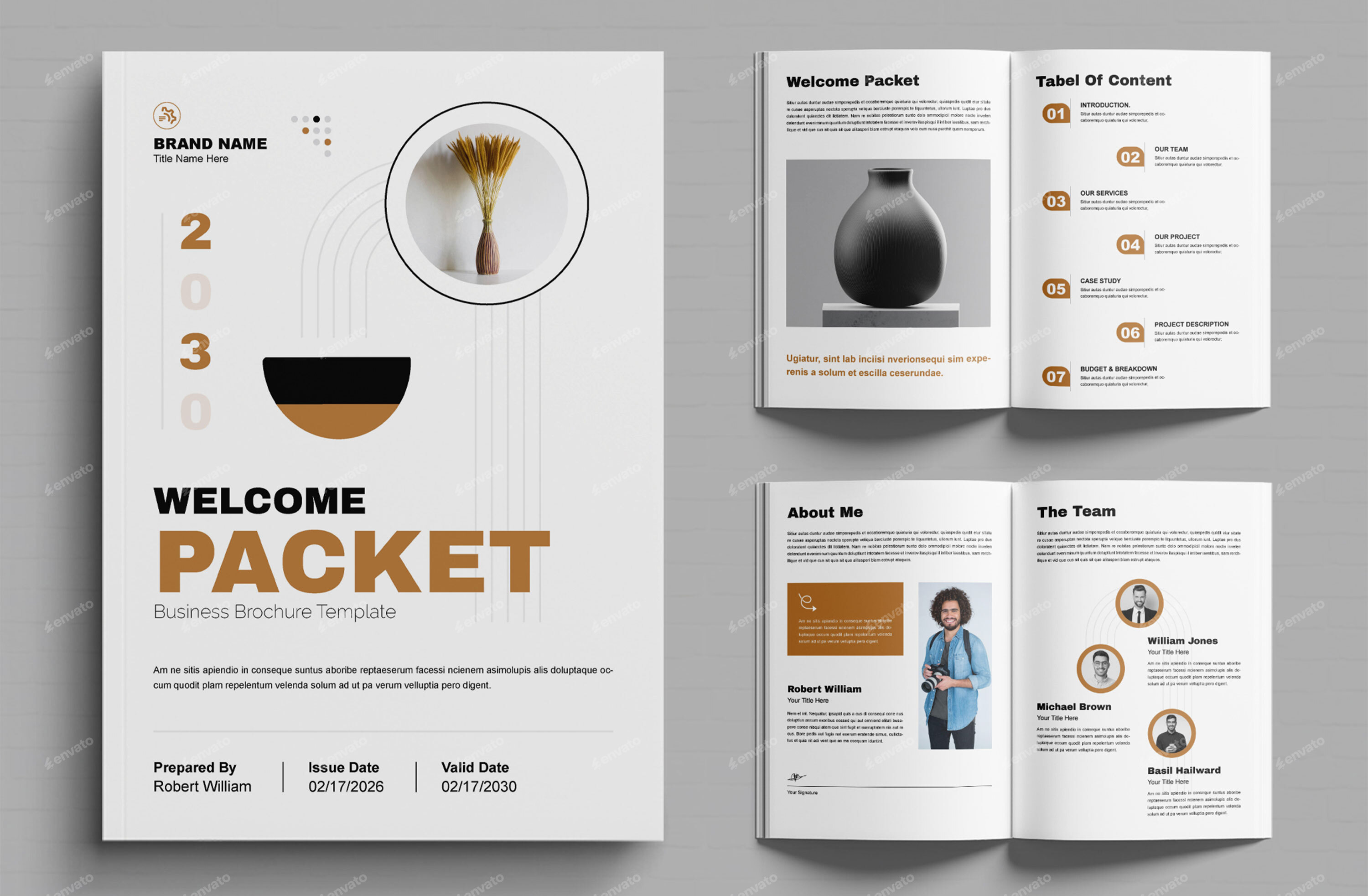 Welcome Packet Brochure, Print Templates | GraphicRiver