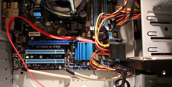 Inside The Computer 2 In 1, Stock Footage | VideoHive