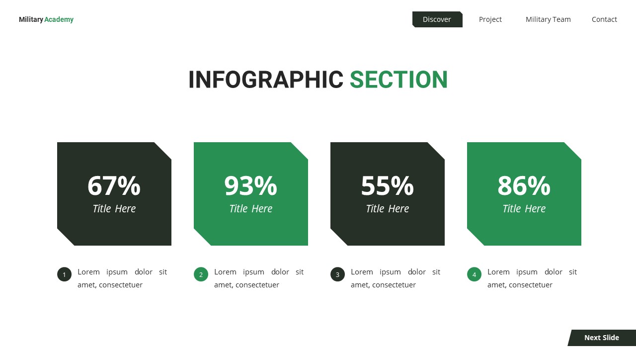 Military Academy - Military Keynote Templates, Presentation Templates