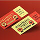 Yellow Gothic Halloween Party Ticket, Print Templates | GraphicRiver