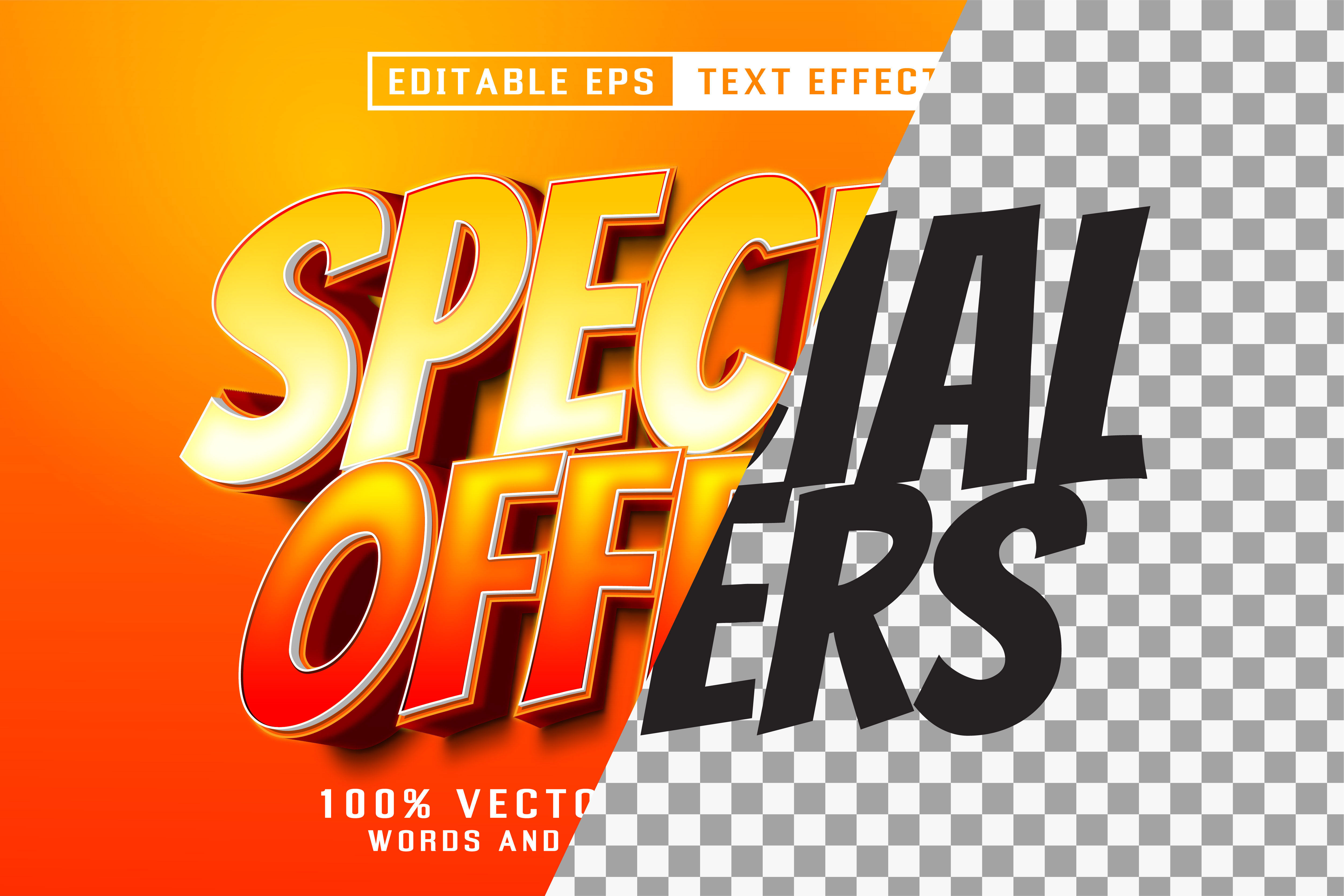 Special Offers Editable Text Effect, Add-ons | GraphicRiver