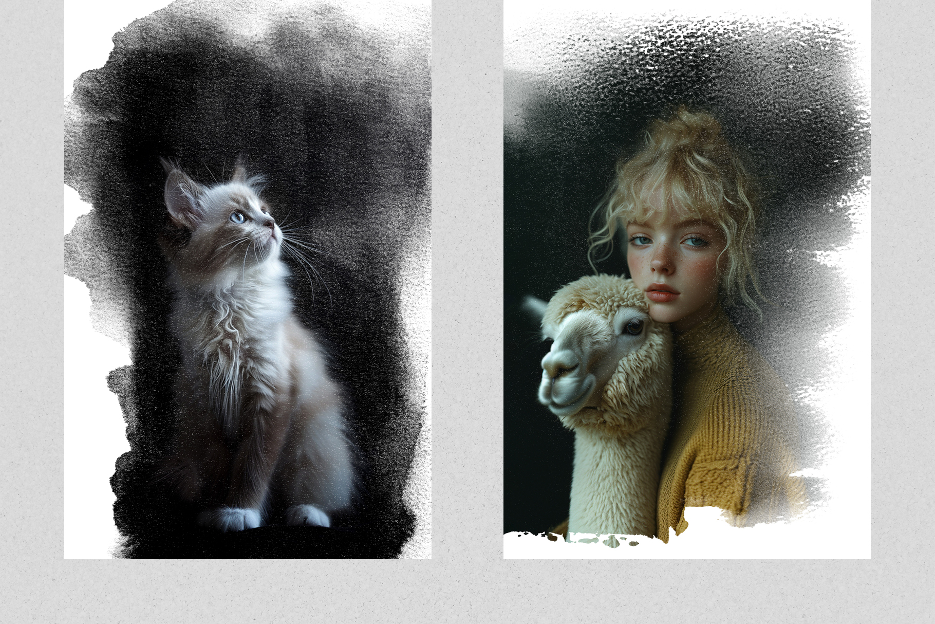 46 Ink Blot Mask Effect Photo Overlays, Add-ons | GraphicRiver