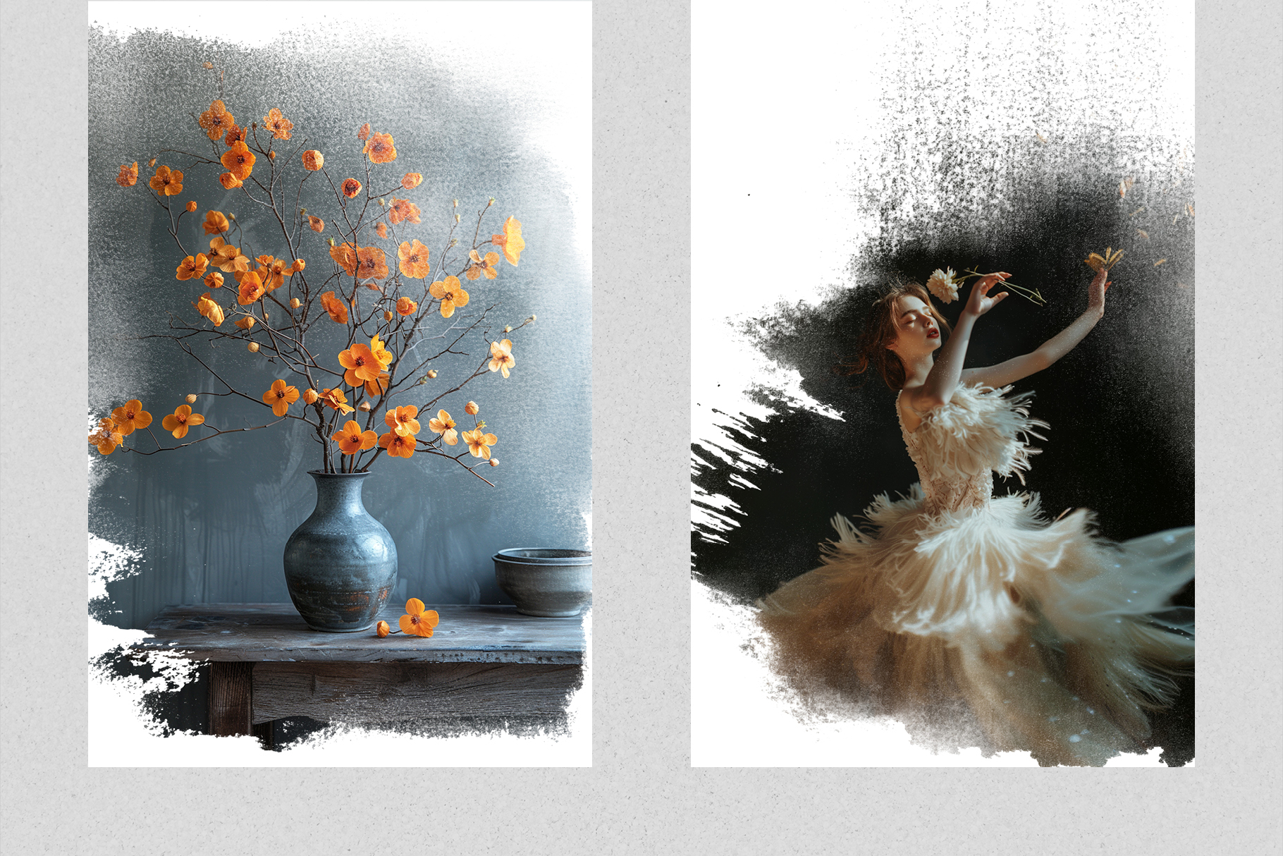 46 Ink Blot Mask Effect Photo Overlays, Add-ons | GraphicRiver