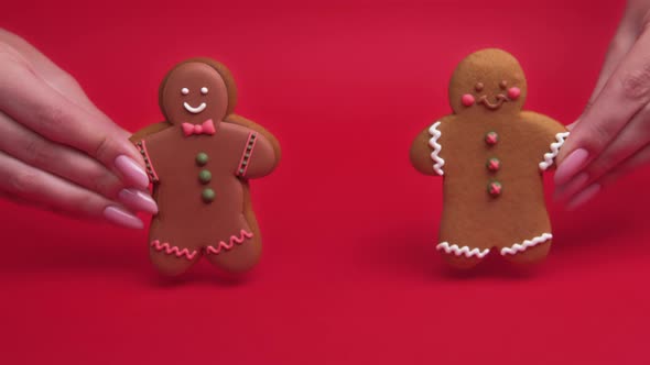 Social Diversity Ethnic Tolerance Gingerbread Man, Stock Footage ...