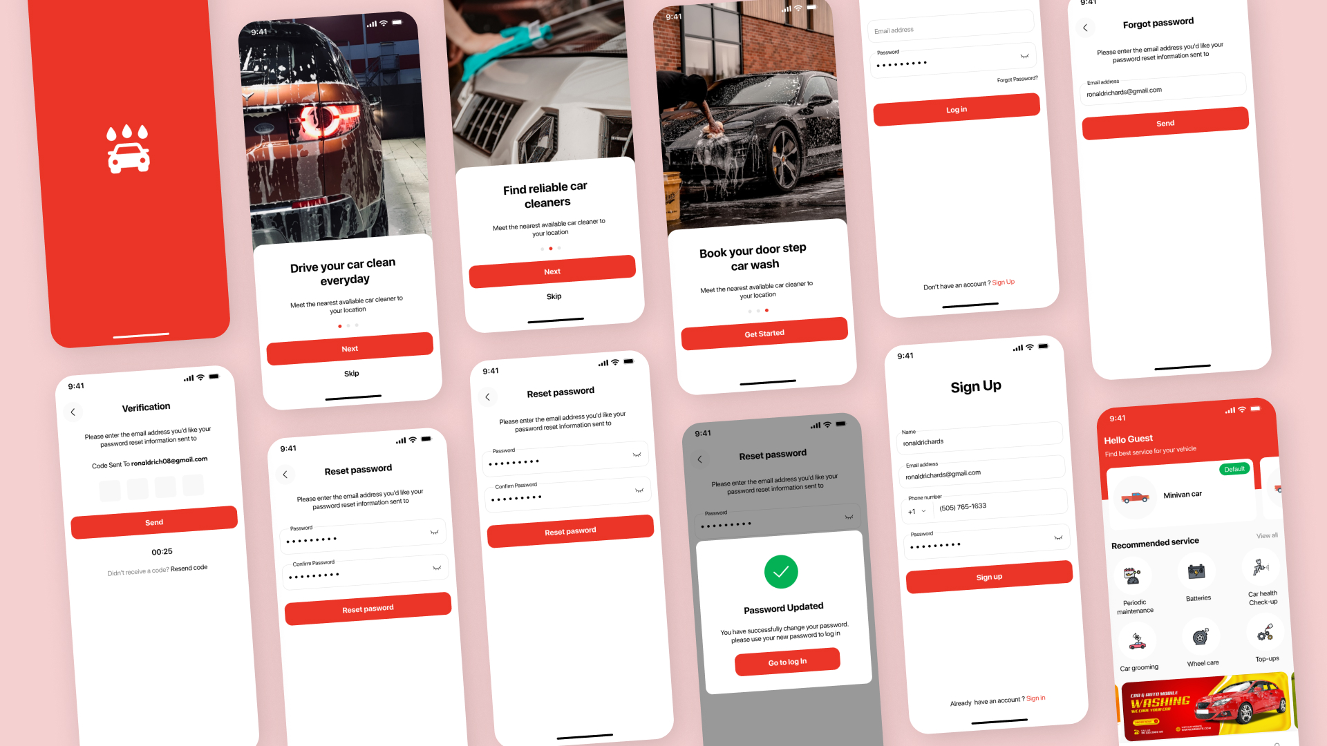 Autocare Car Service Full App In Flutter With Nodejs Backend Service Booking App By
