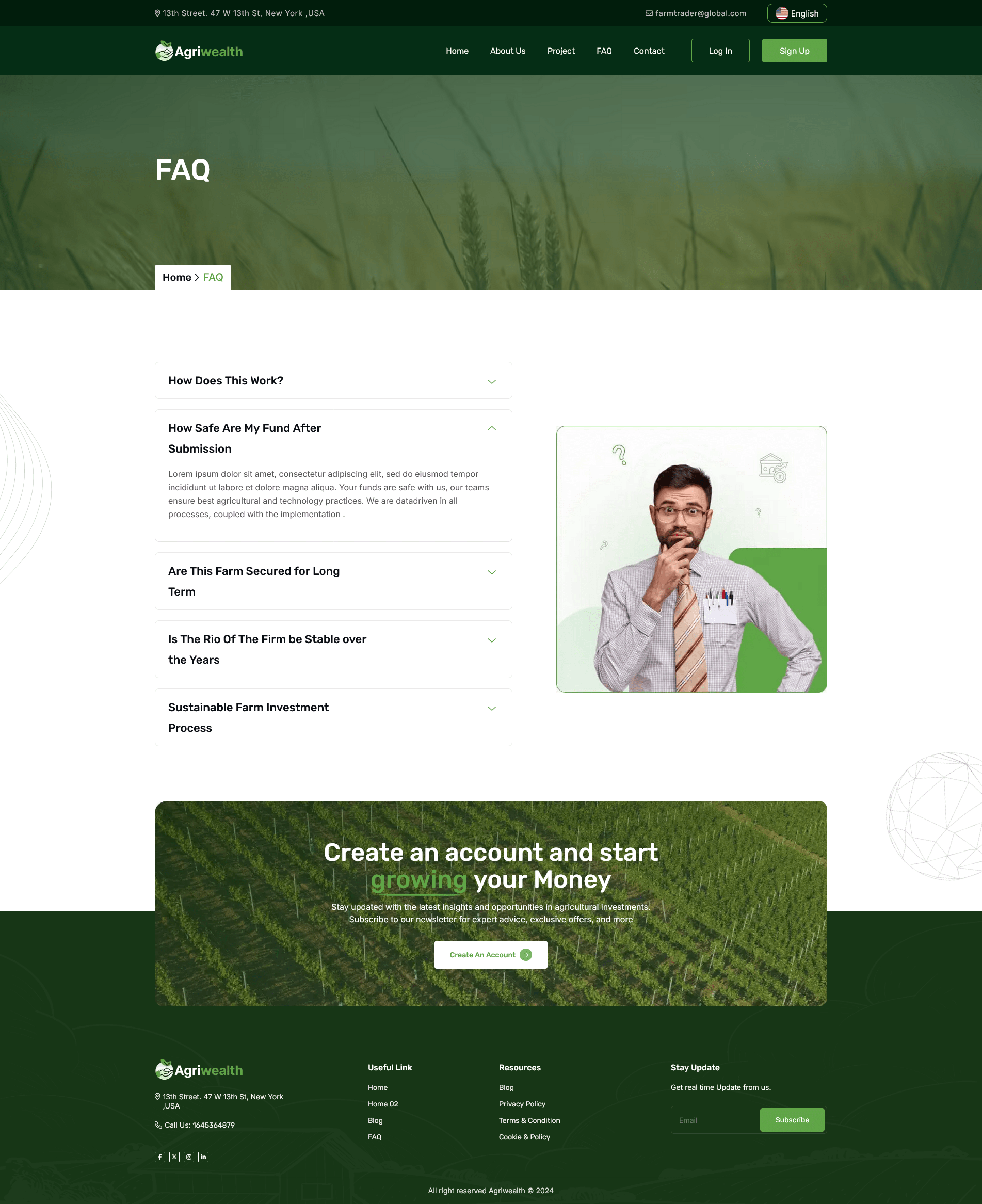 AgriWealth - Agricultural HYIP Investment and Ecommerce Solution by bug-finder