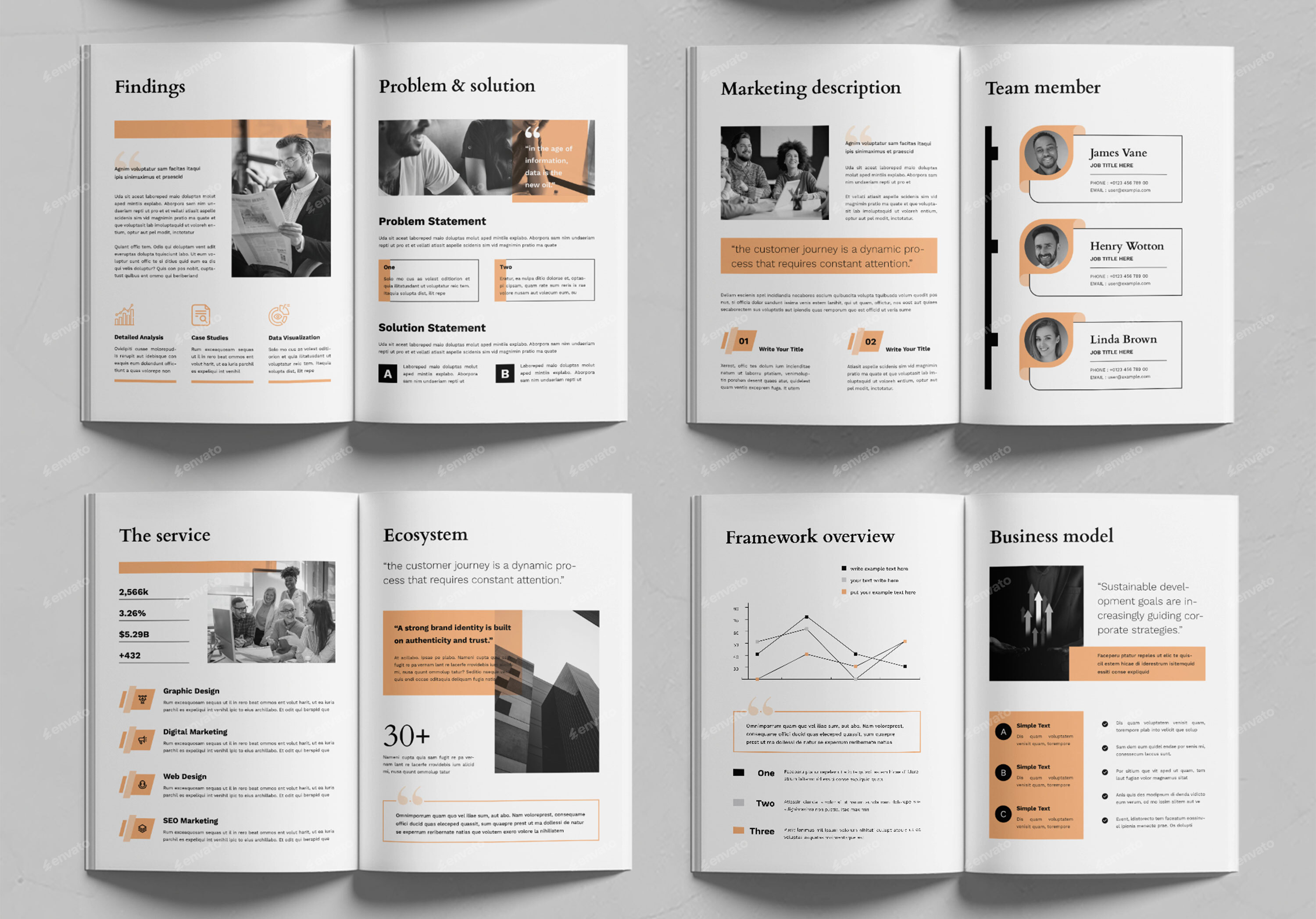 White Paper Template Layout, Print Templates | GraphicRiver