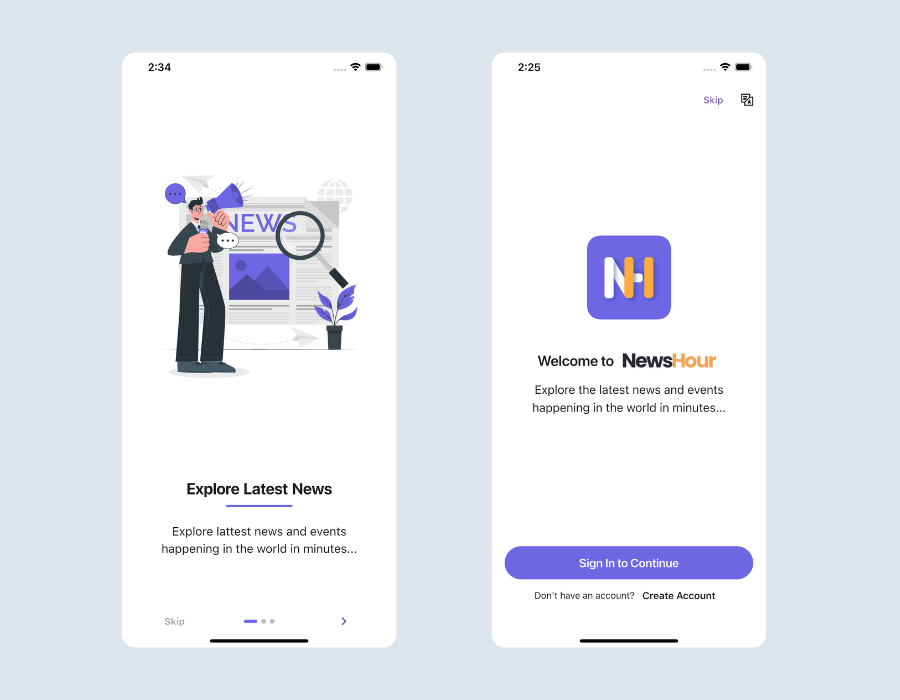 News Hour - Flutter News App for Android & iOS with Admin Panel by mrblab