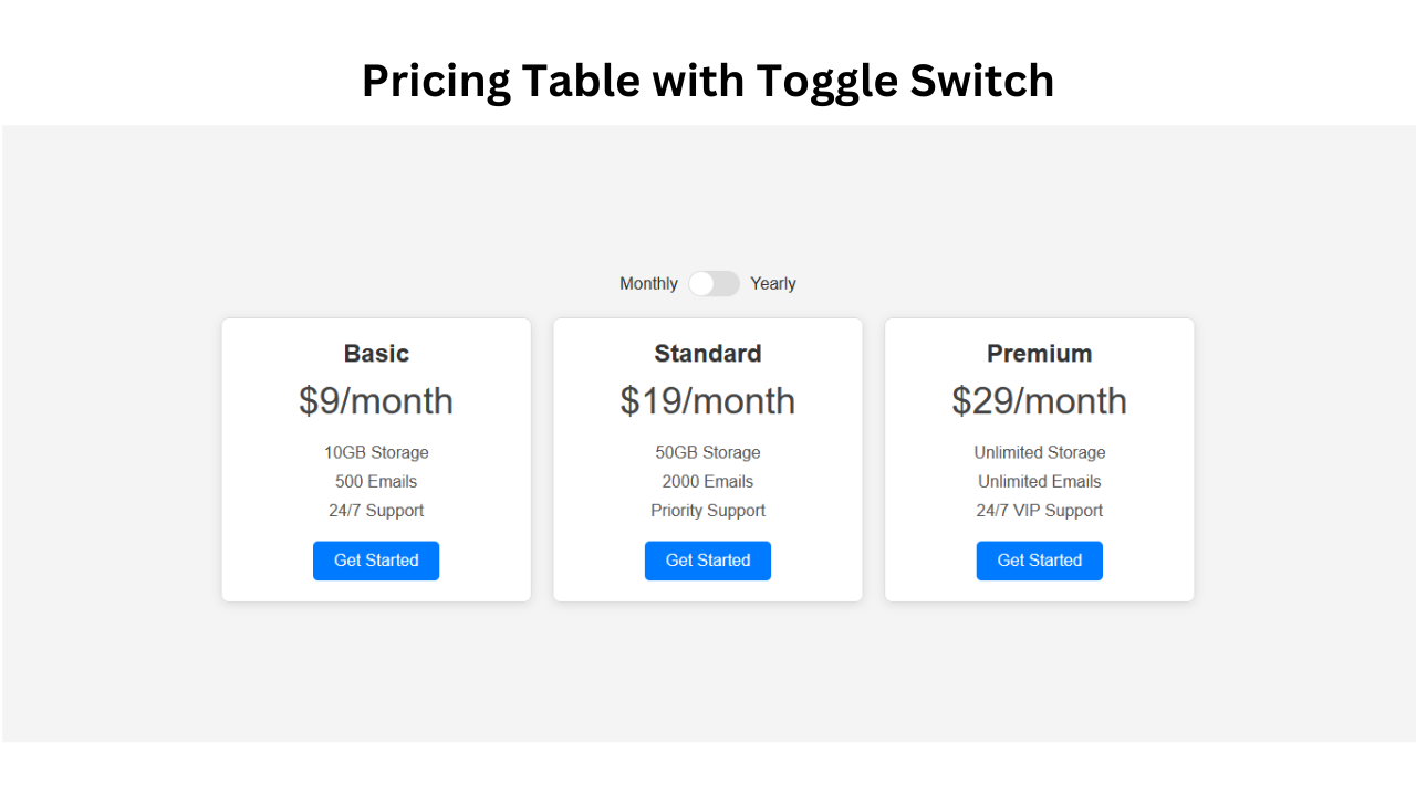 Responsive Pricing Tables with 15 Unique Designs by Deep4191 | CodeCanyon