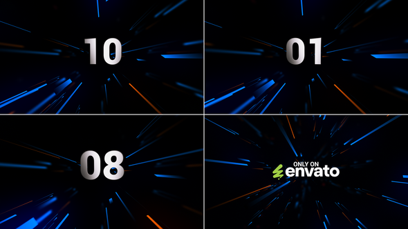 Powerful Countdown Opener // Countdown, After Effects Project Files