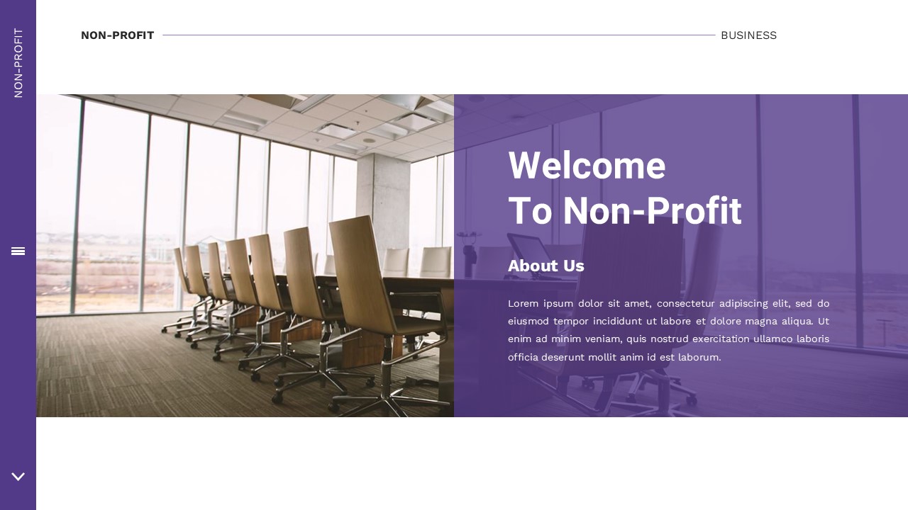 Non-profit - Business Powerpoint Templates, Presentation Templates