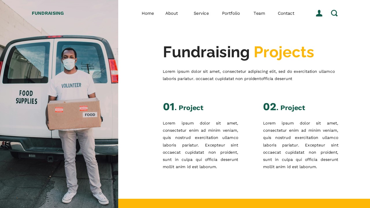 Fundraising - Fundraising Google Slide Templates, Presentation Templates