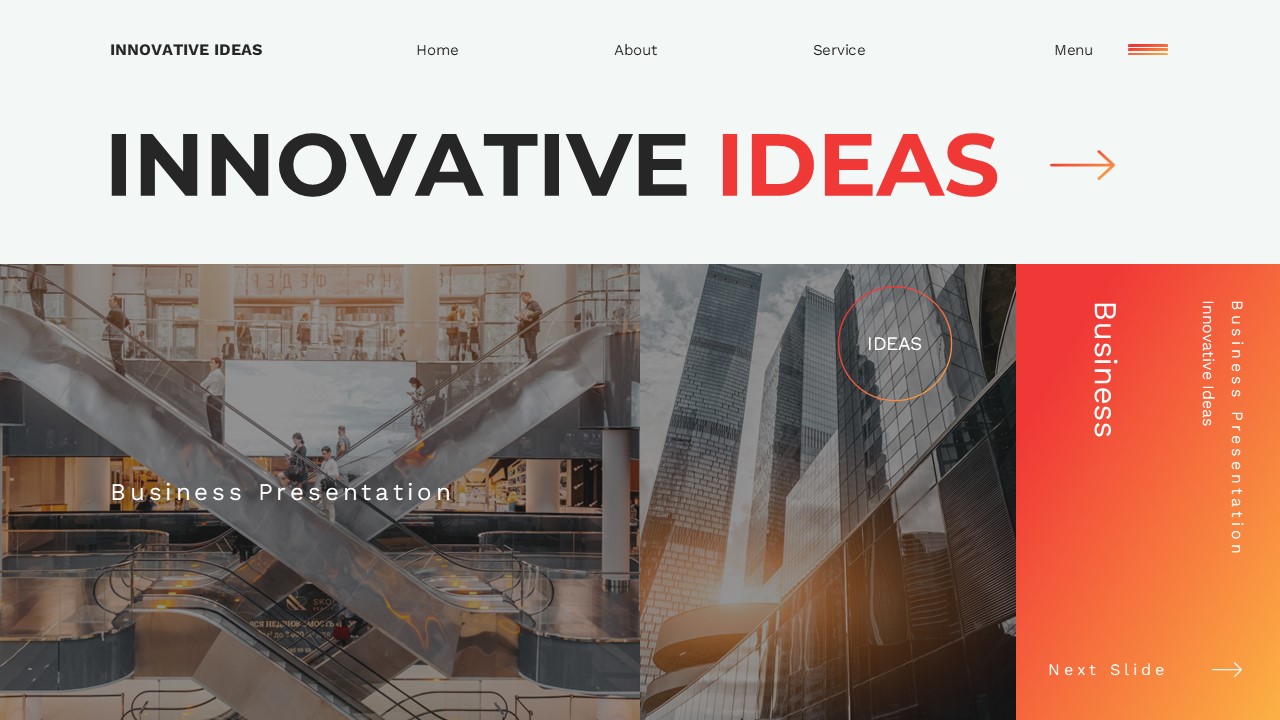 Innovative Ideas - Business Google Slide Templates, Presentation Templates