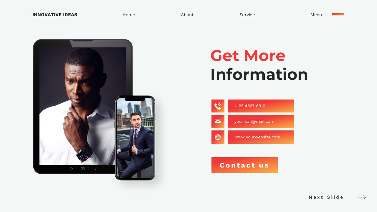 Innovative Ideas - Business Google Slide Templates, Presentation Templates