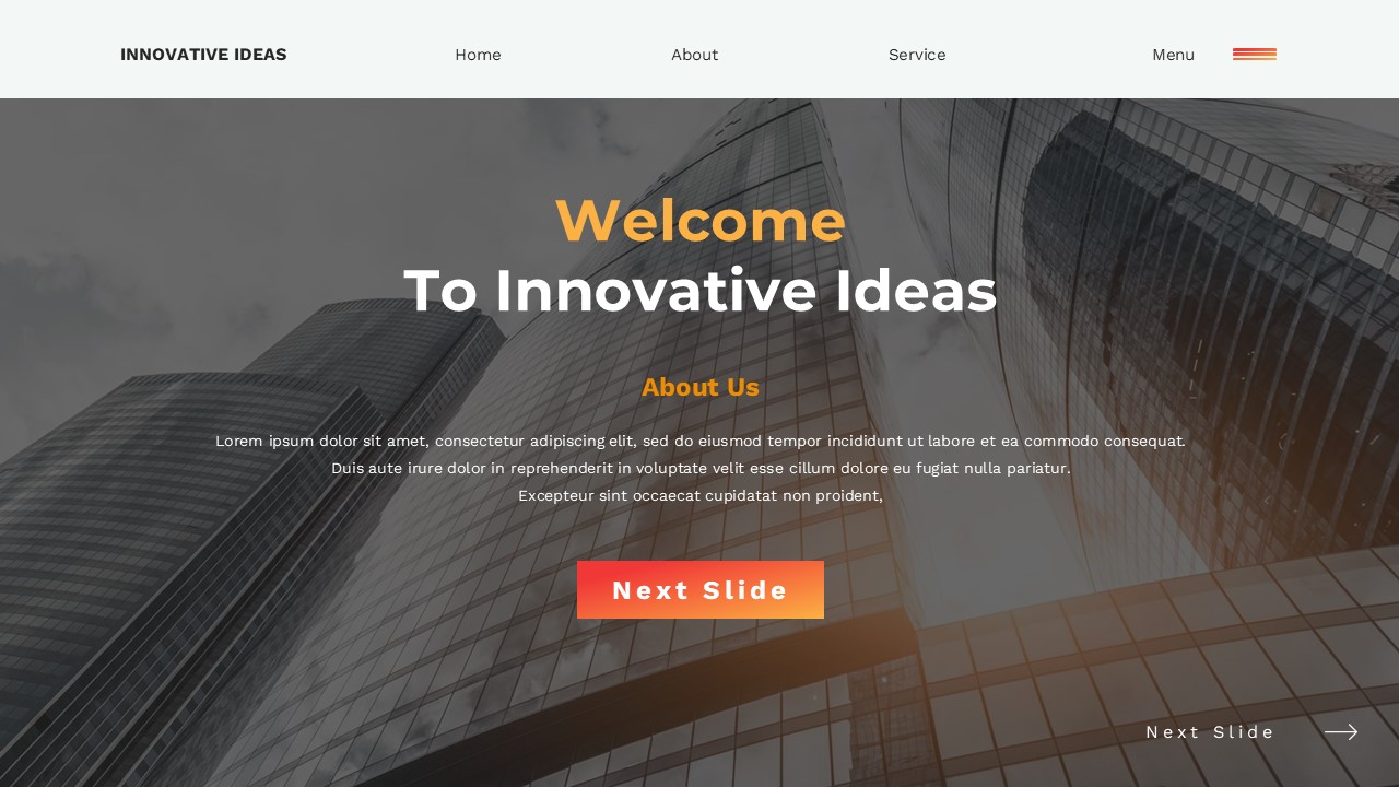 Innovative Ideas - Business Google Slide Templates, Presentation Templates