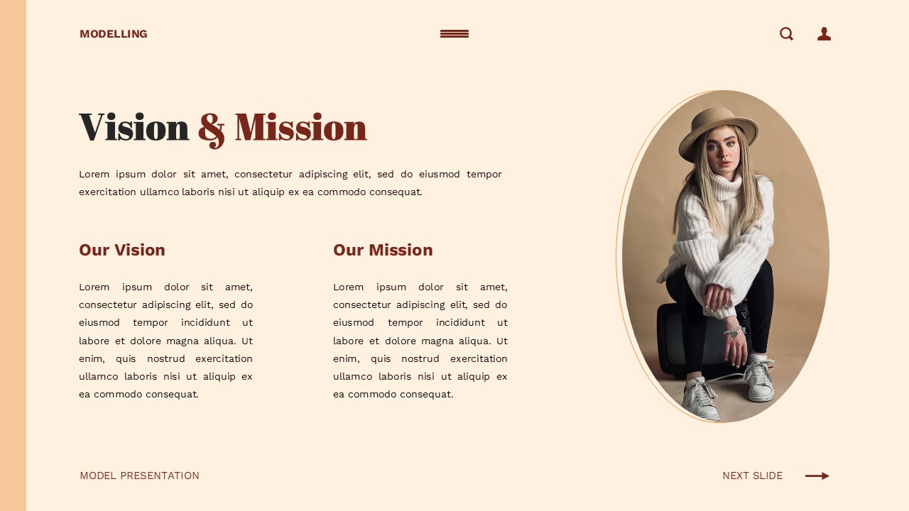 Modelling - Model Powerpoint Templates, Presentation Templates ...