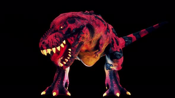 Scary Hell Dinosaur Vj Loop, Motion Graphics | VideoHive