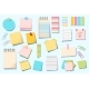 Cartoon Sticky Notes, Vectors | GraphicRiver