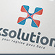 X Solutions Logo, Logo Templates | GraphicRiver