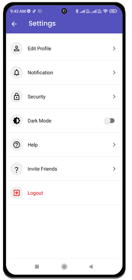 2 App Template | Task Management | TrackUp | React Native iOS/Android ...