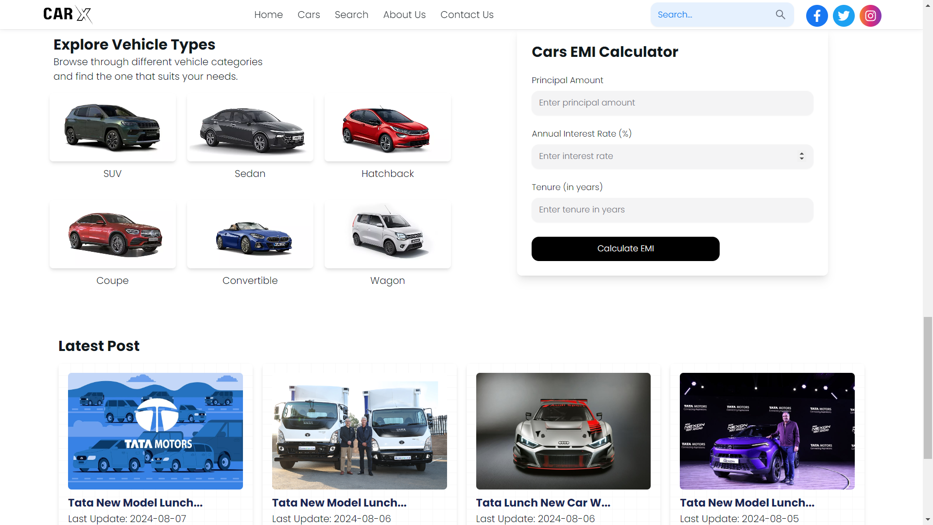 CarX - Next Js Car Dealer & Listing Website Frontend + Backend by ...