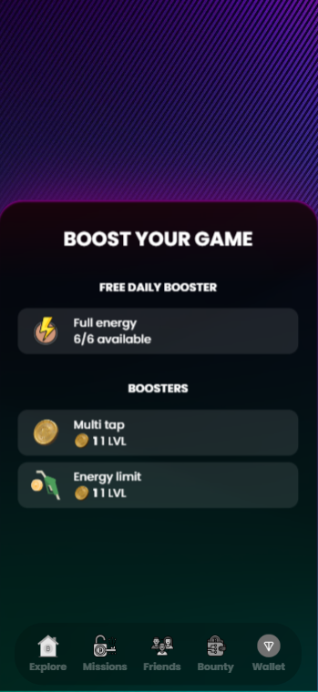 Crypto Coin Tap-2-Earn Clicker Game With Telegram Mini App + API + Bot + TON Wallet Connect by ...