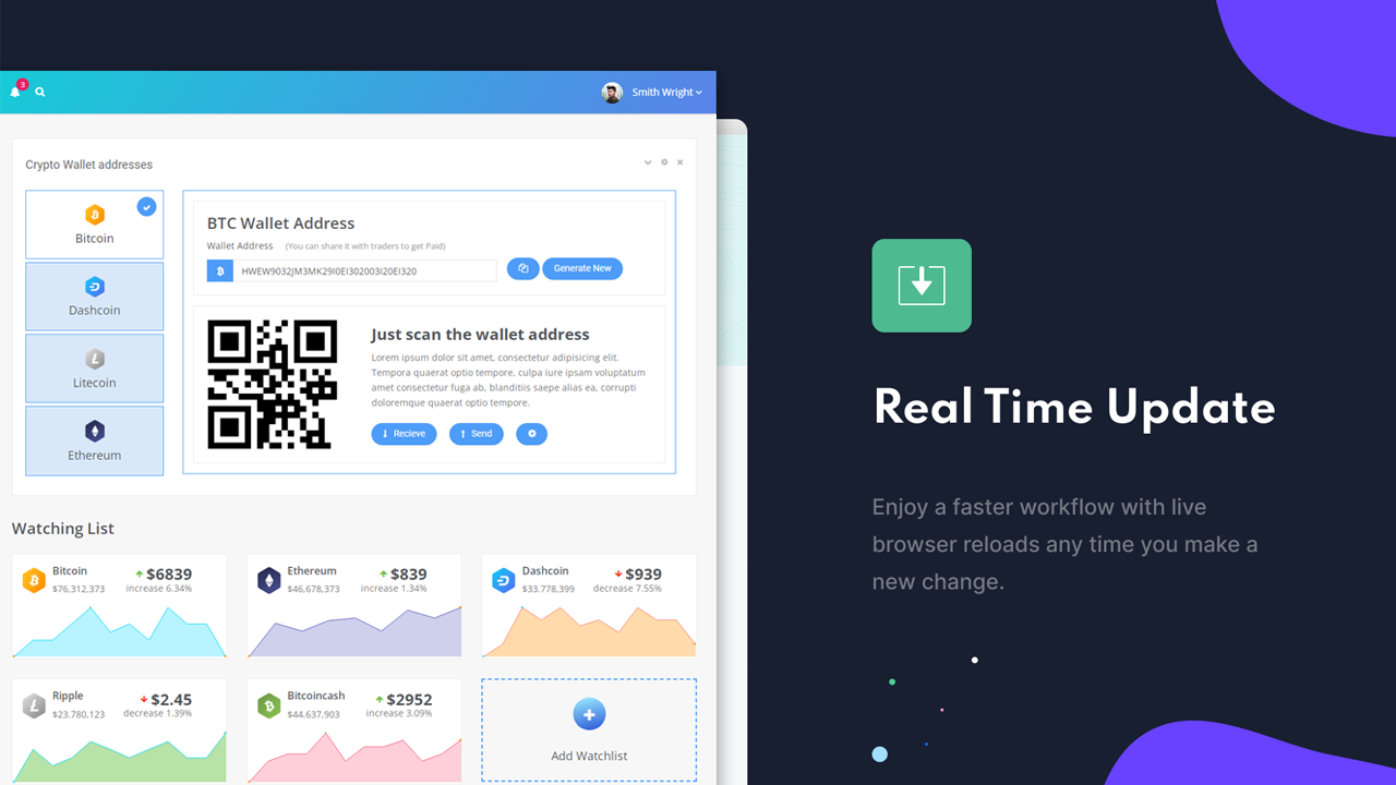 Memeco - Memecoin ICO and Crypto Trading Admin Template by SemoThemes