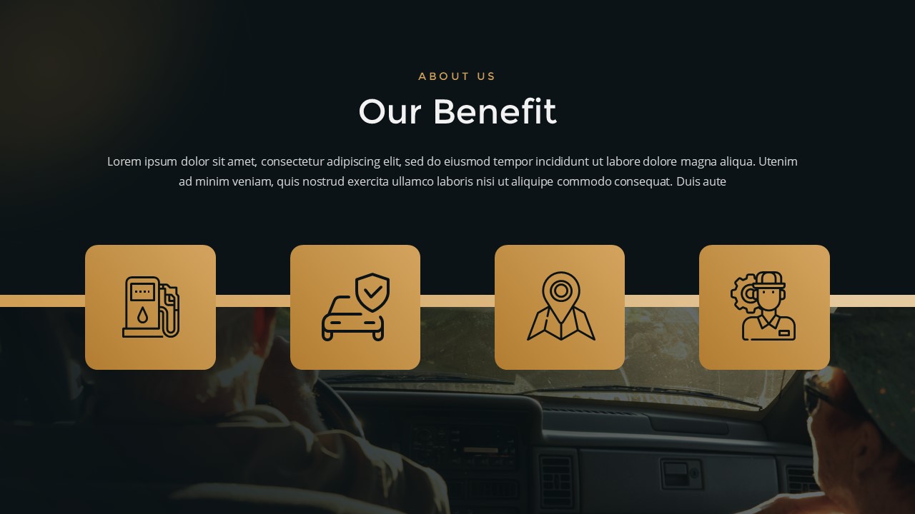 Metrolla - Car Rental PowerPoint Template, Presentation Templates ...