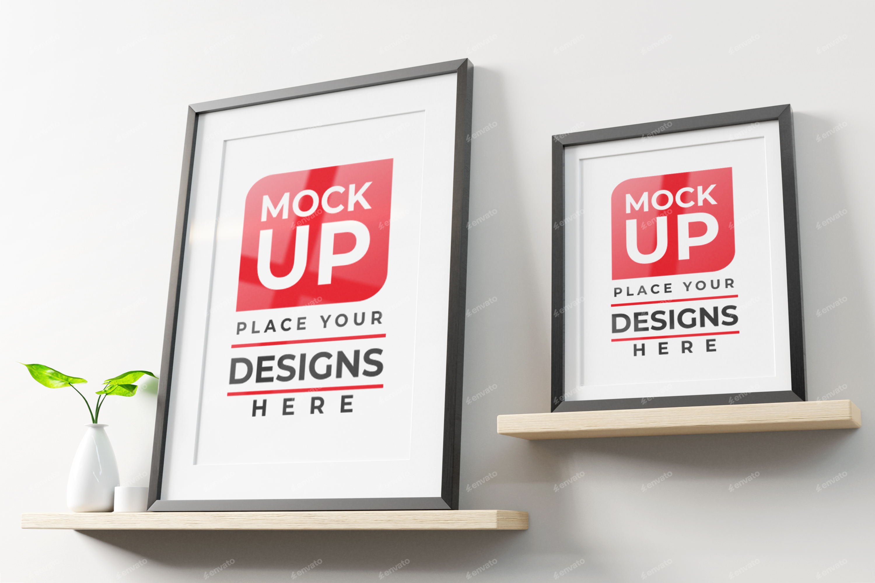 Realistic Frame Mockup Vol 01, Graphics | GraphicRiver