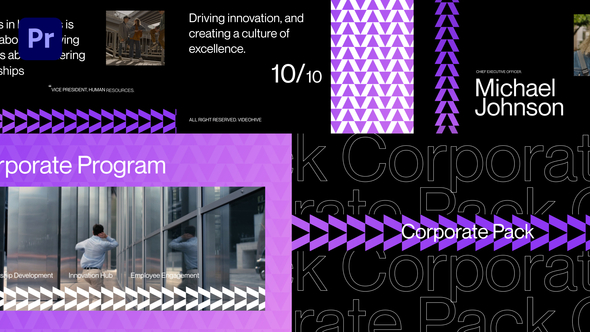 Corporate Pack Premiere Pro, Premiere Pro Templates | VideoHive