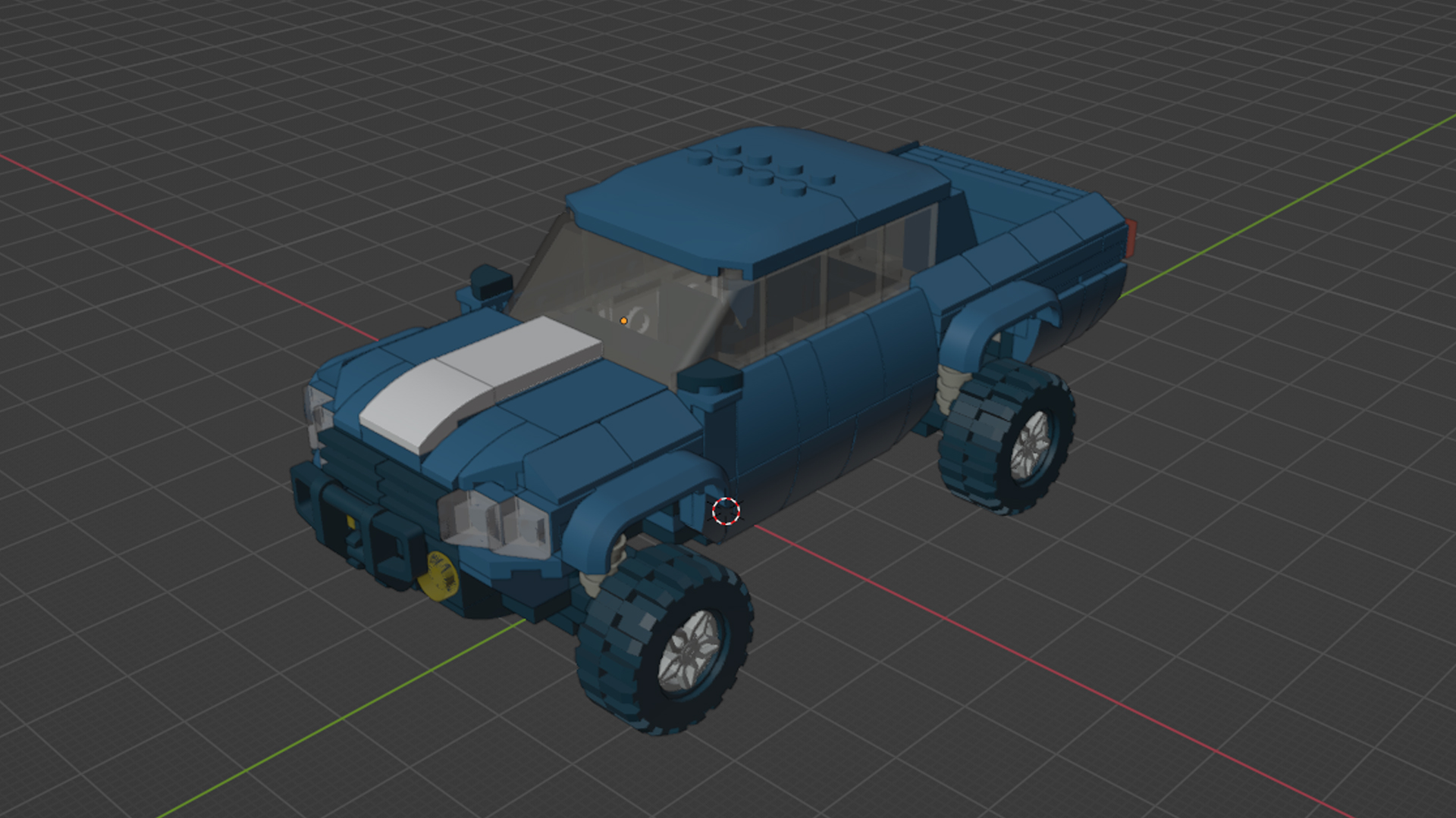 Lego Skye Racing Truck by stever27 | 3DOcean