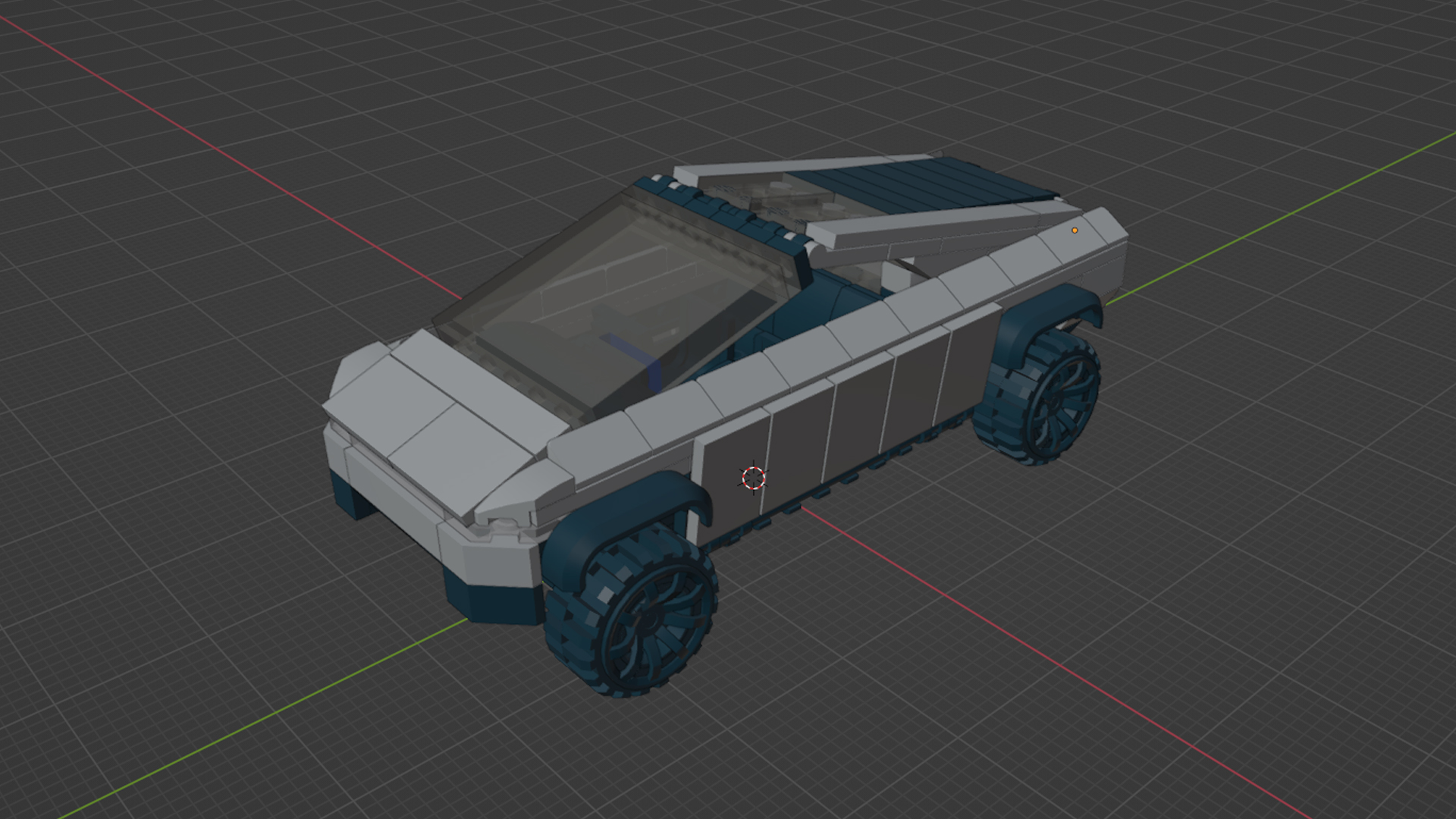 Lego Tesla Cybertruck by stever27 | 3DOcean