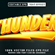 Thunder Editable Text Effect, Add-ons | GraphicRiver