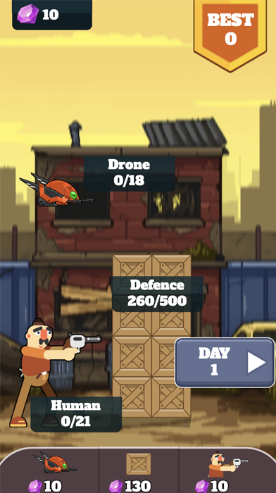 Zombie Defence Match 3 – HTML5 Game – C3P by odgames | CodeCanyon