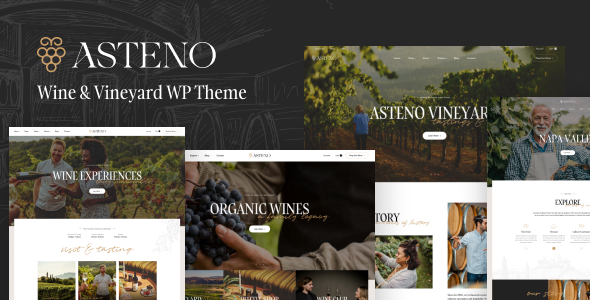 Asteno - Wine & Vineyard WP Theme by Opal_WP | ThemeForest
