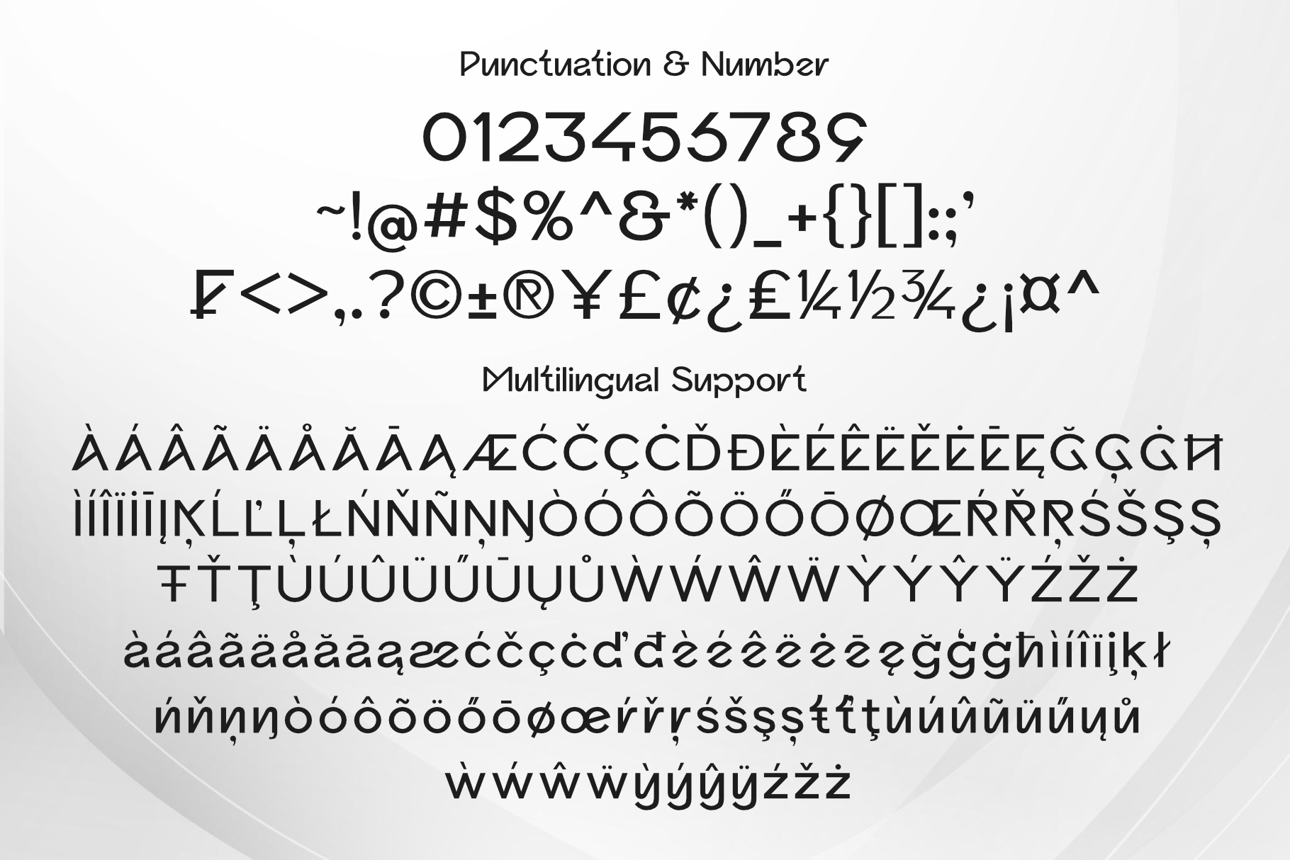 Ganky - Modern Stylish Sans, Fonts | GraphicRiver