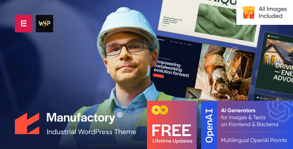 Manufactory - Industrial WordPress Theme by axiomthemes | ThemeForest