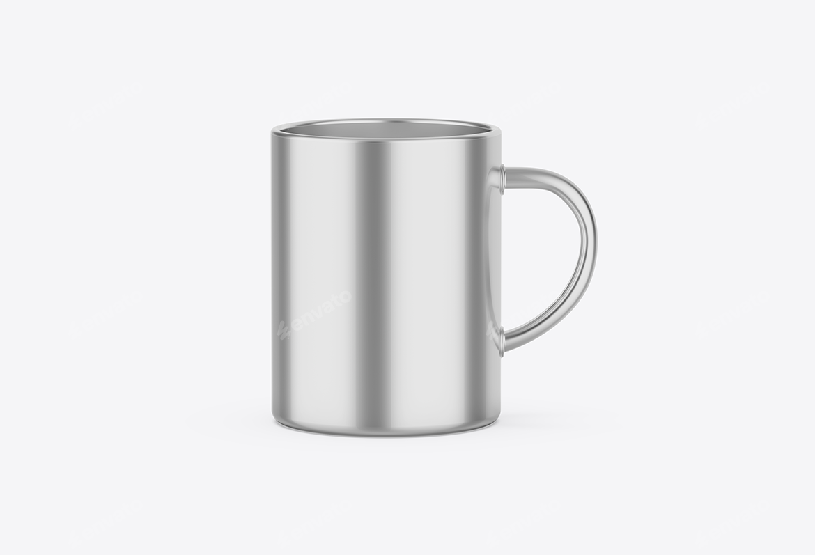 Stainless Steel Mug Mockup, Graphics | GraphicRiver