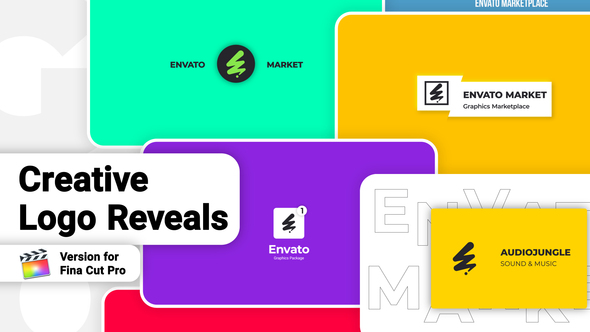 Creative Logo Reveals | FCPX, Apple Motion Templates | VideoHive