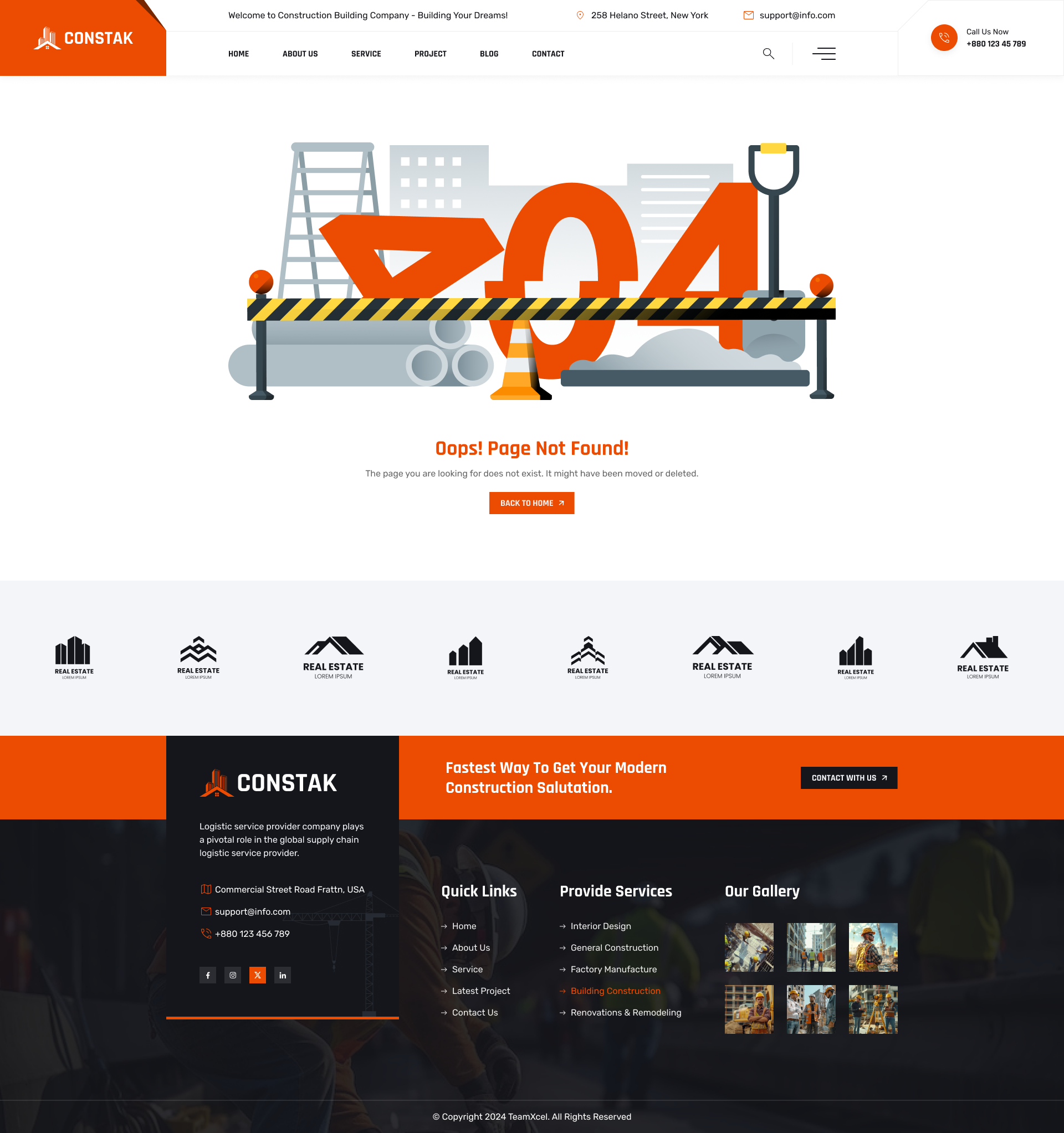 Constak – Construction & Builder Figma Template by TeamXcel | ThemeForest