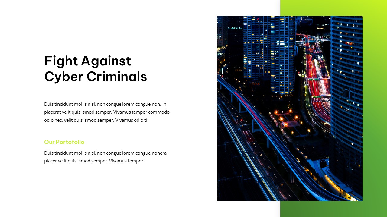 Cyberina - Cyber Security PowerPoint Template, Presentation Templates