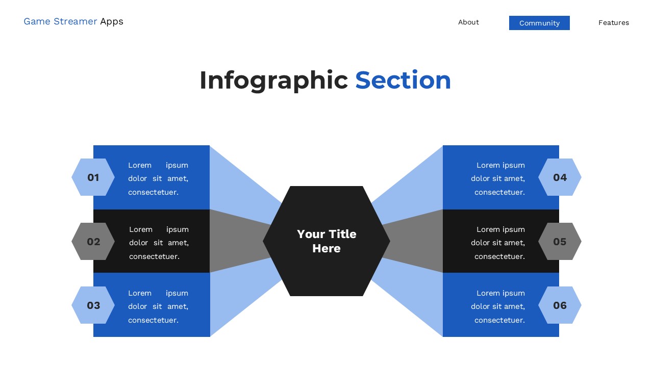 Game Streamer Apps - Mobile App & Saas Google Slide Templates ...