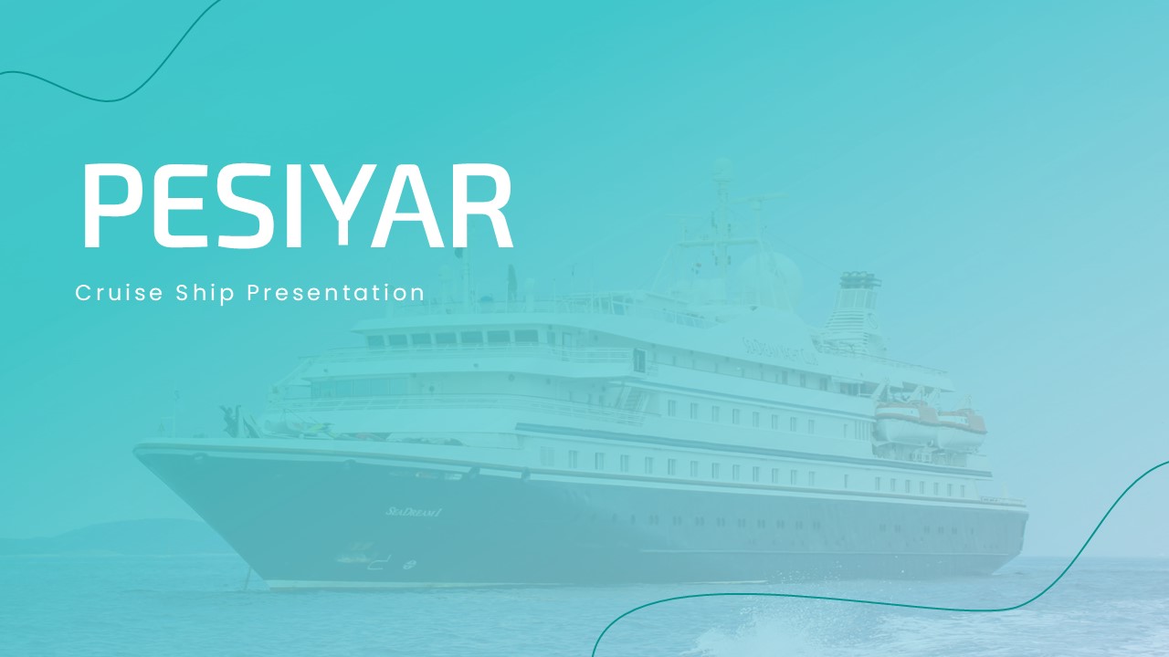 Pesiyar - Cruise Ship Presentation Template, Presentation Templates