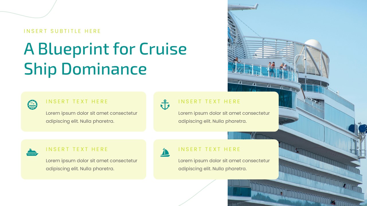 Pesiyar - Cruise Ship Presentation Template, Presentation Templates