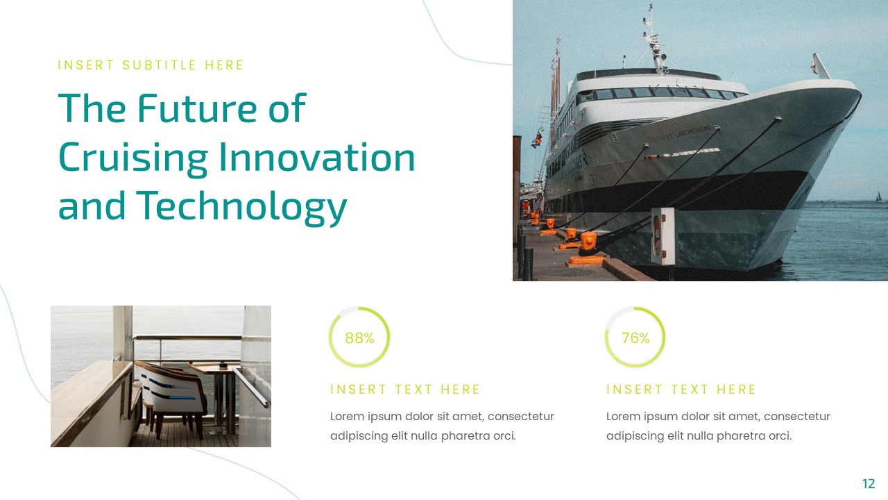 Pesiyar - Cruise Ship Presentation Template, Presentation Templates