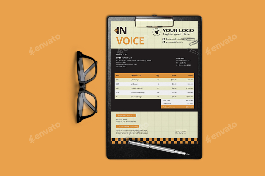 Invoice, Print Templates | GraphicRiver