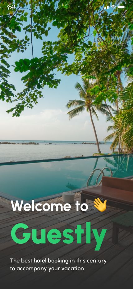 Guestly - Hotel Booking App React Native CLI Ui Kit by JsmThemes ...